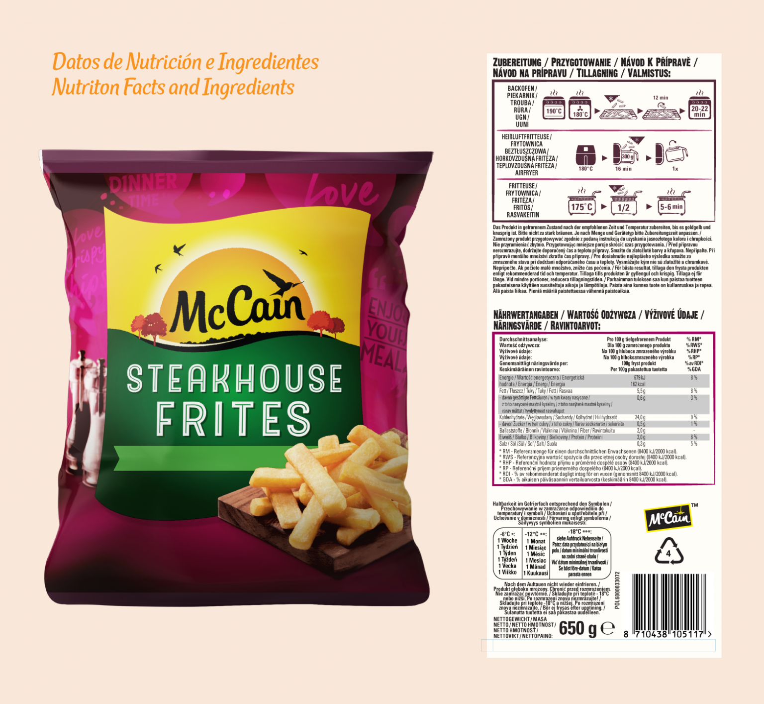 Steakhouse Frites – McCain B2C